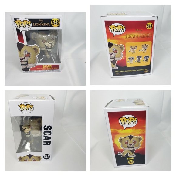 Funko | Toys | Disney Movie Lion King Funko Pop Scar Collectible Vinyl ...